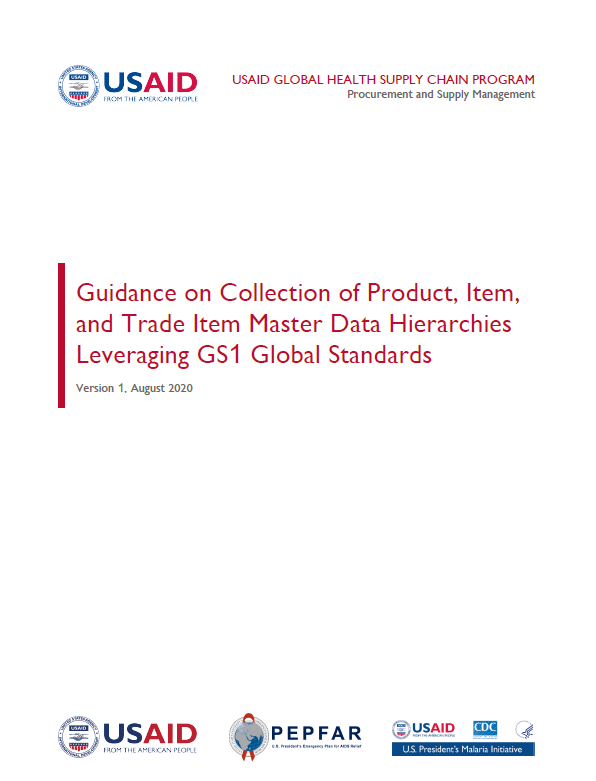 Guidance on Collection of Product, Item, and Trade Item Master Data ...
